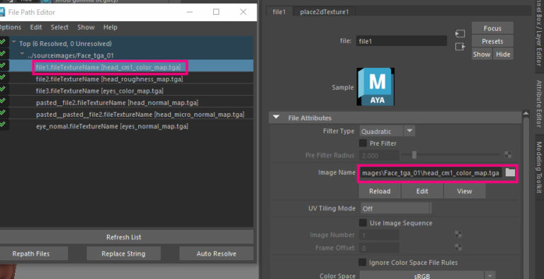 【Maya】ファイル関連の問題が全部解決！？file path editorの使い方！【テクスチャ】 | ウンわか備録
