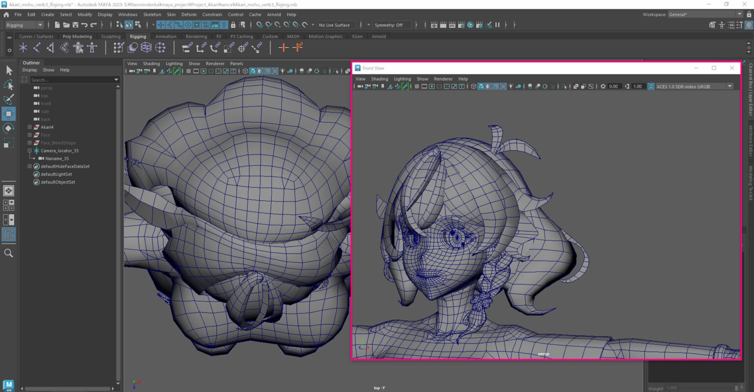 【Maya】複数ビューを大画面でモデリング！ビューパネルをウィンドウ化する方法【小技】 | ウンわか備録