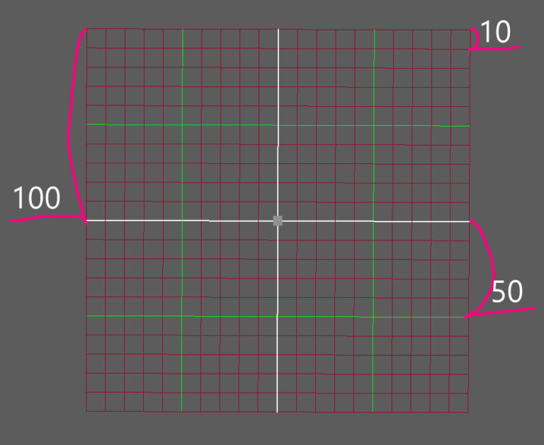 【Maya】全体の大きさの基礎設定！グリットのサイズを変更する方法！【モデリング】 | ウンわか備録